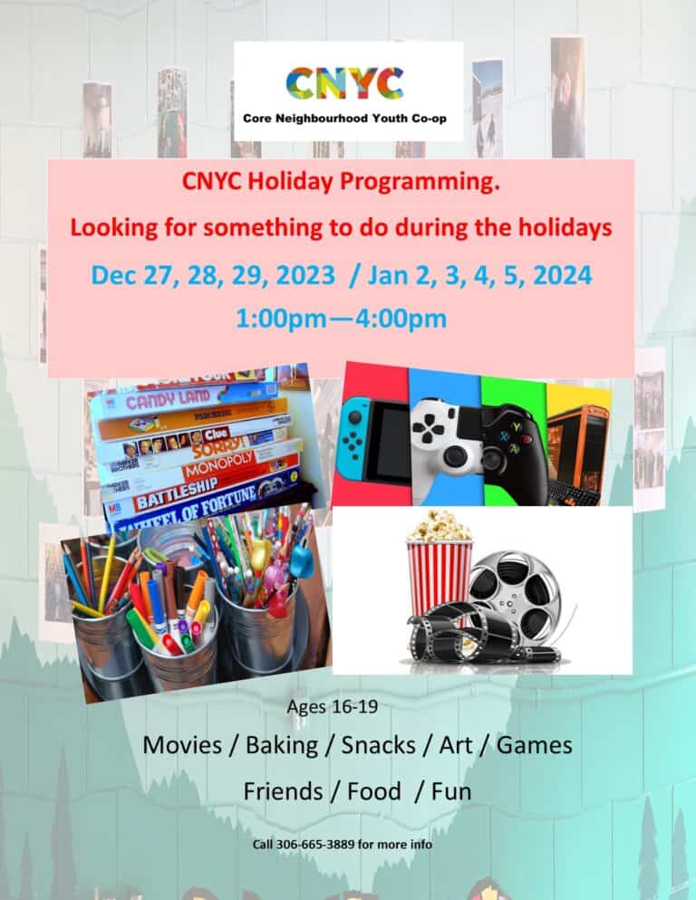 Holiday Programming (see poster for details) - CNYC | Core ...